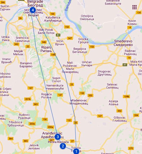 Sumadija tour Takovo Oplenac